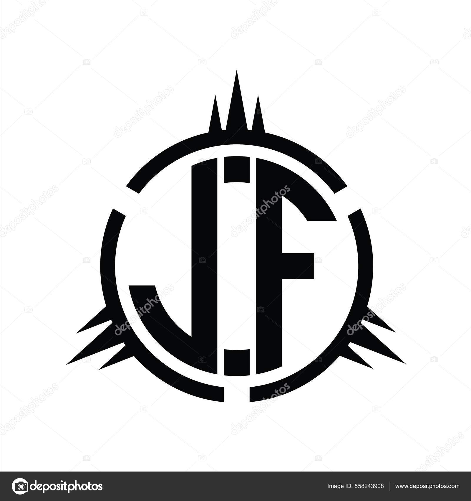 Logo Monogram Isolated Circle Element Design Template — Stock Photo ...