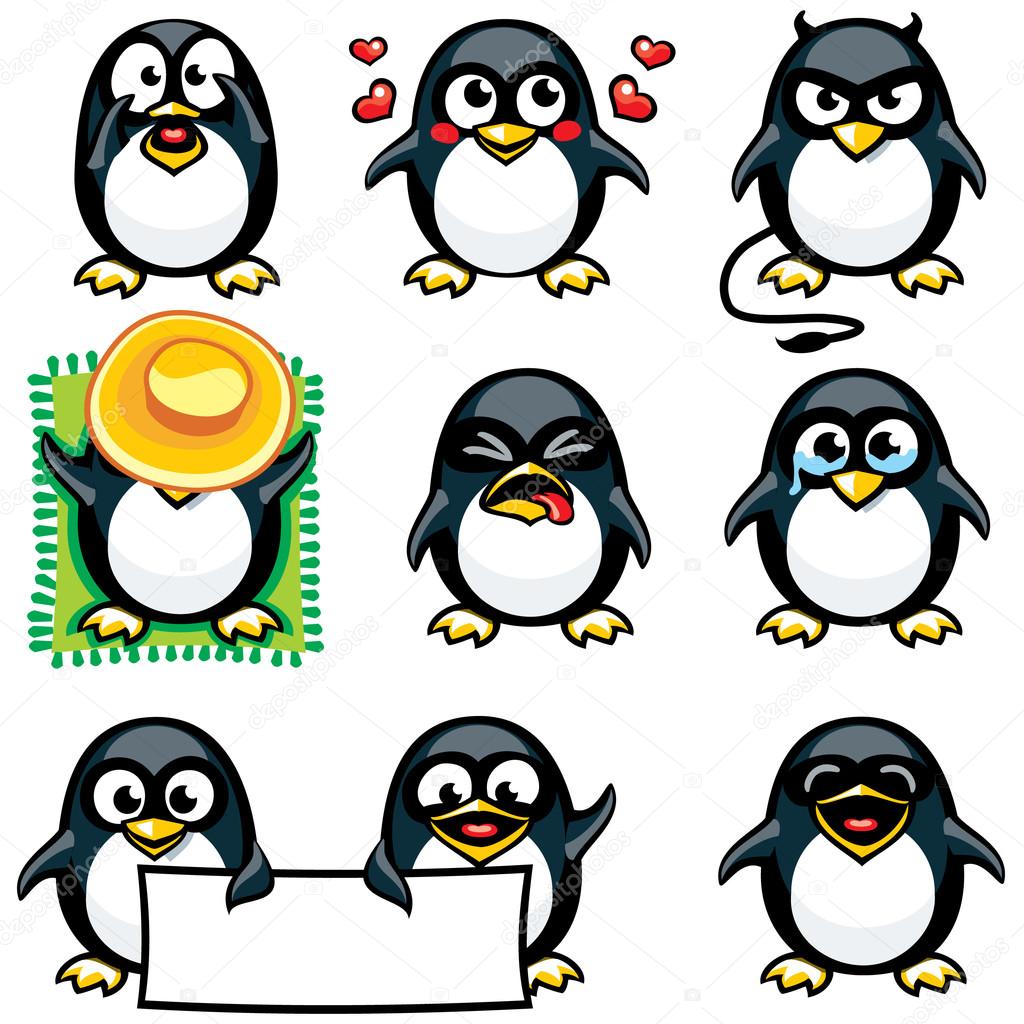 Smiley penguins. Stock Vector Image by ©Say_cheese #43699177