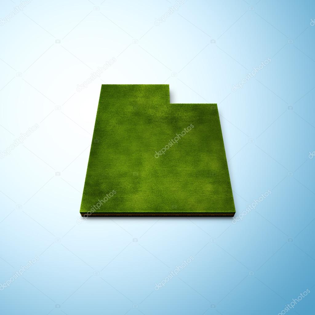 Utah Map — Stock Photo © Art1o1 #44630665