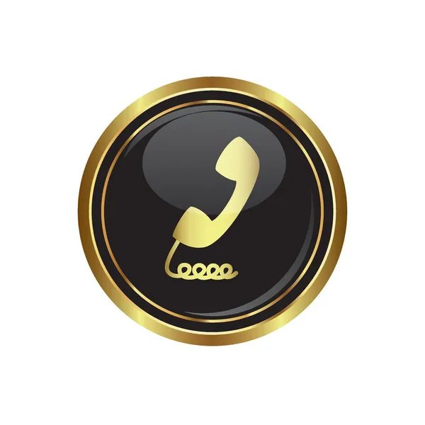 5,186,757 Gold phone call icon Vector Images | Depositphotos