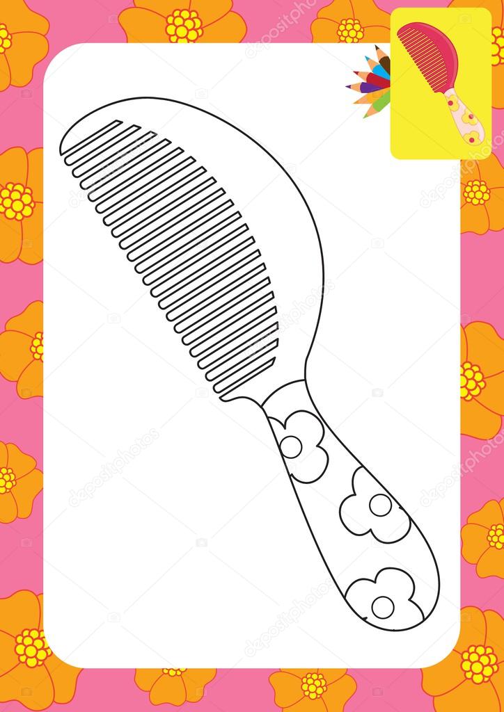 Comb Coloring Pages
