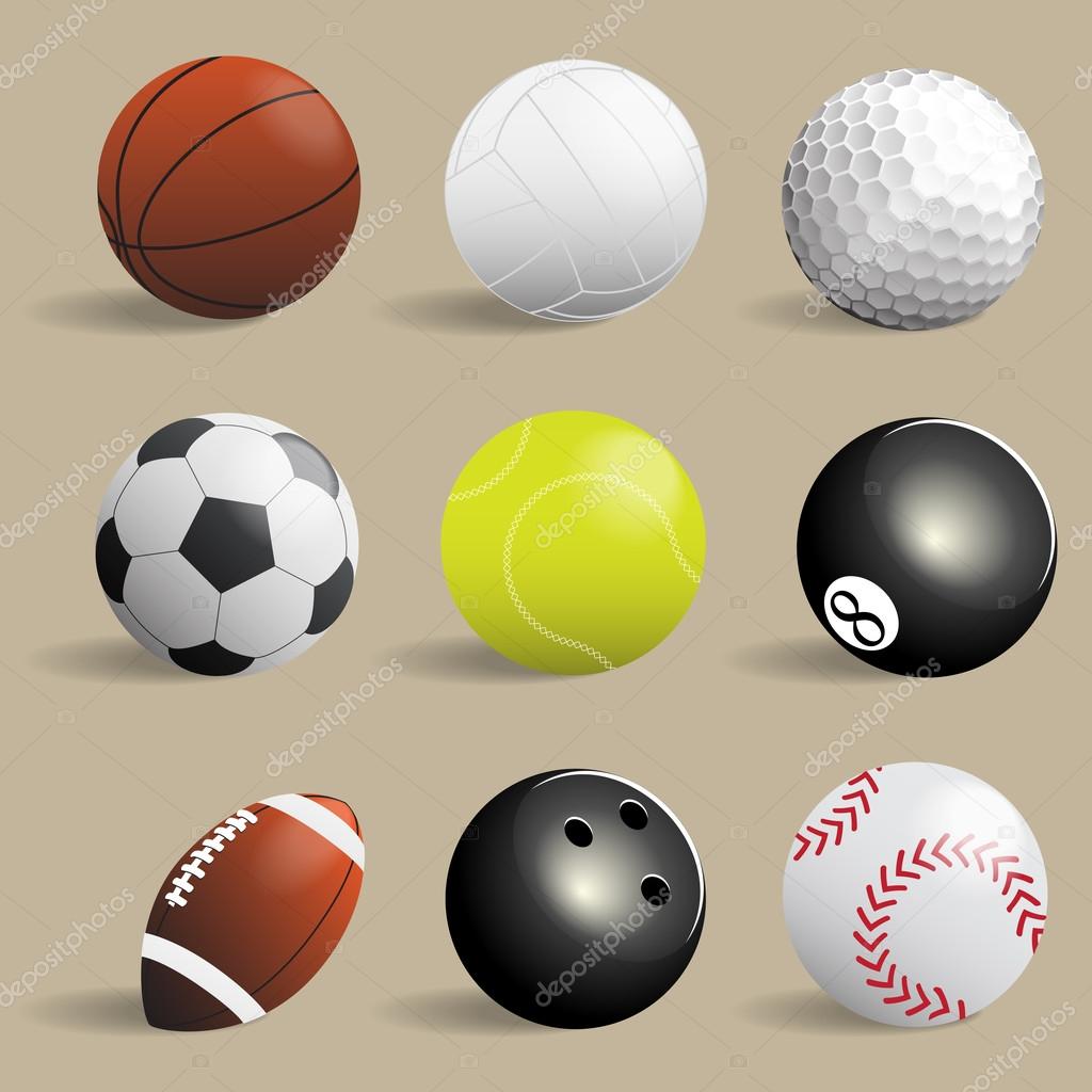 Sport balls collection,Illustration Stock Vector Image by ©bitontawan02 ...