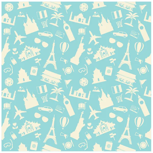Travel pattern Vector Art Stock Images | Depositphotos