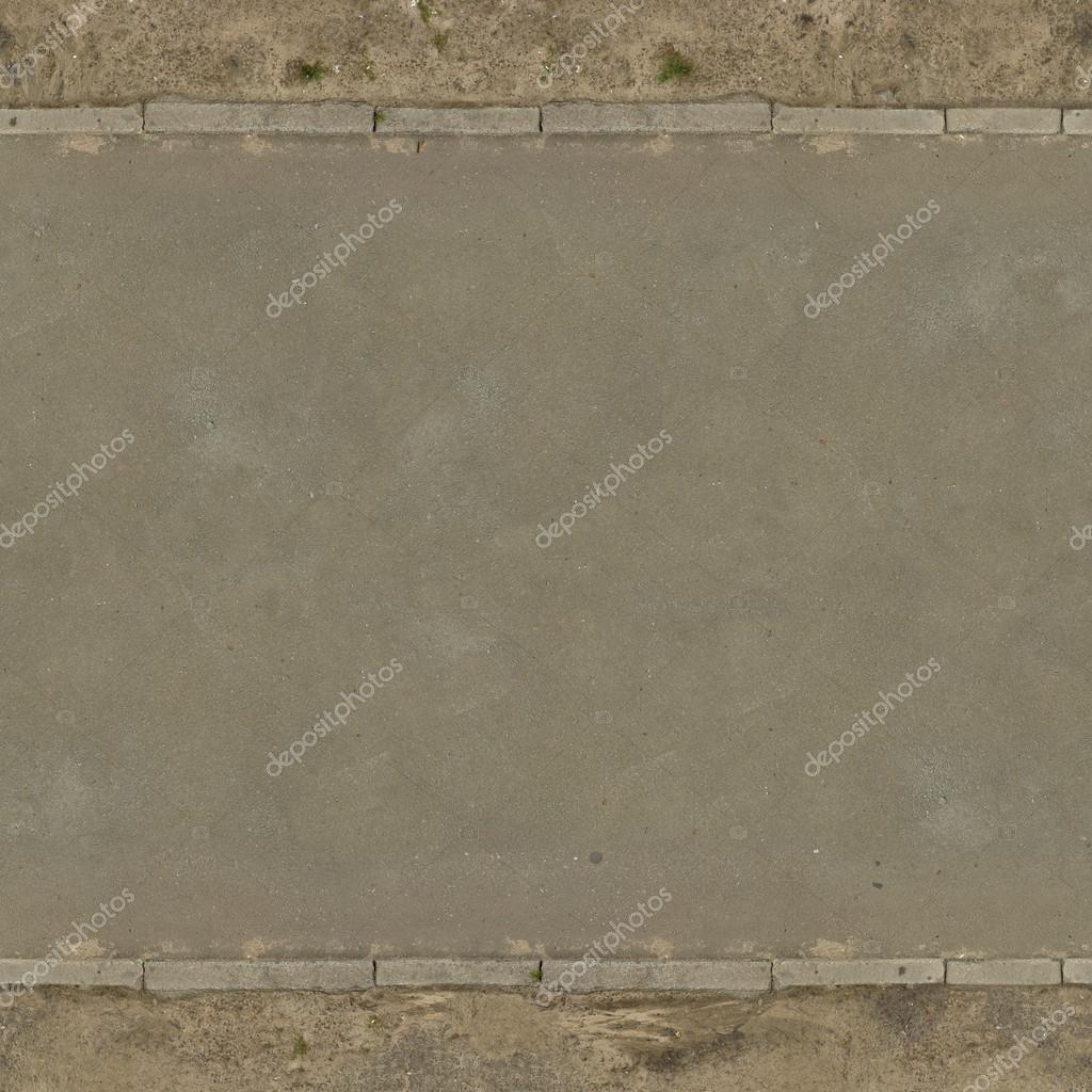 New, seamless texture of asphalt road with thin, stone borders and sand ...