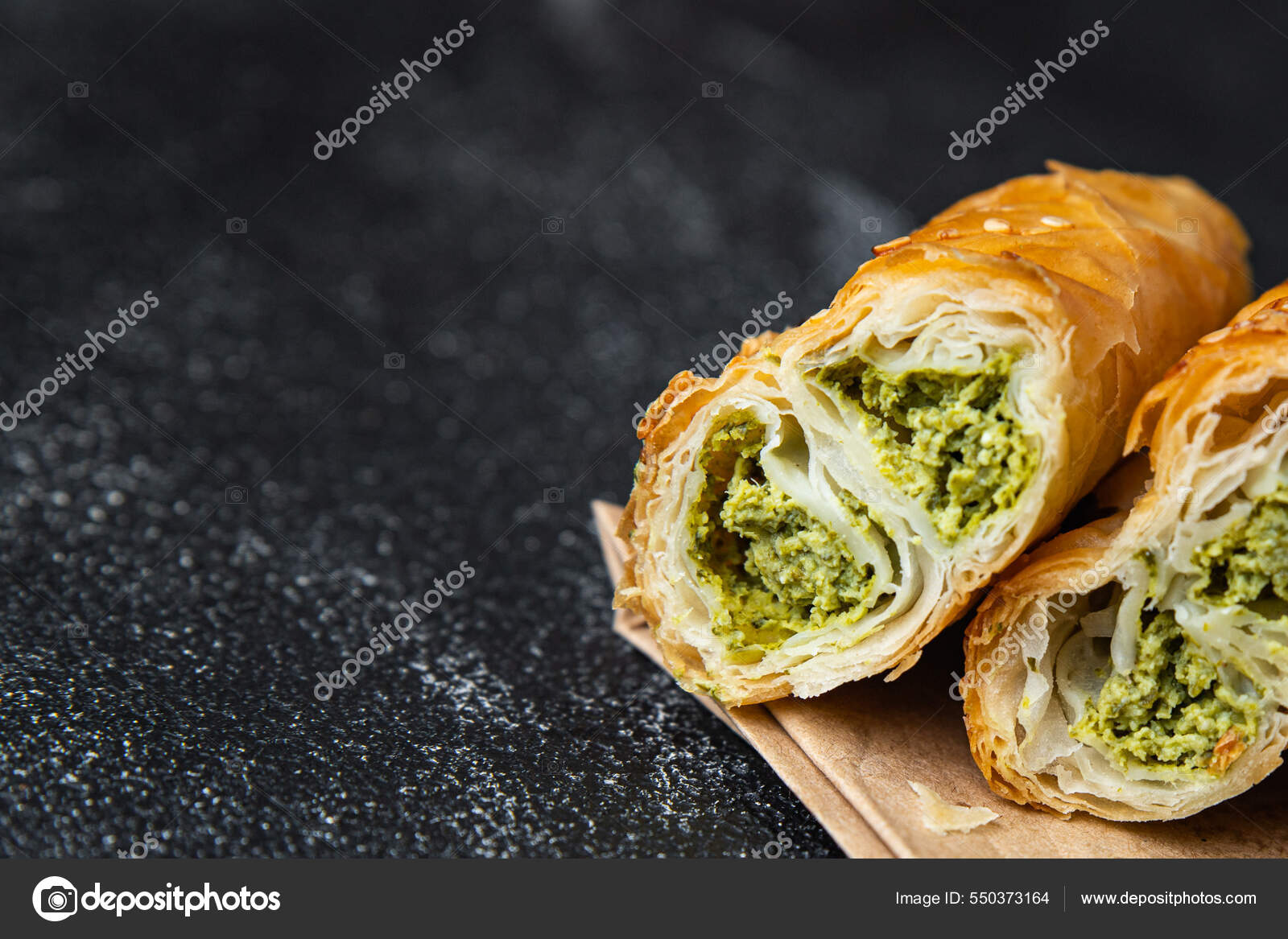 Rollini Spinach Cheese Savory Pastries Puff Pastry Fresh Phyllo Dough ...
