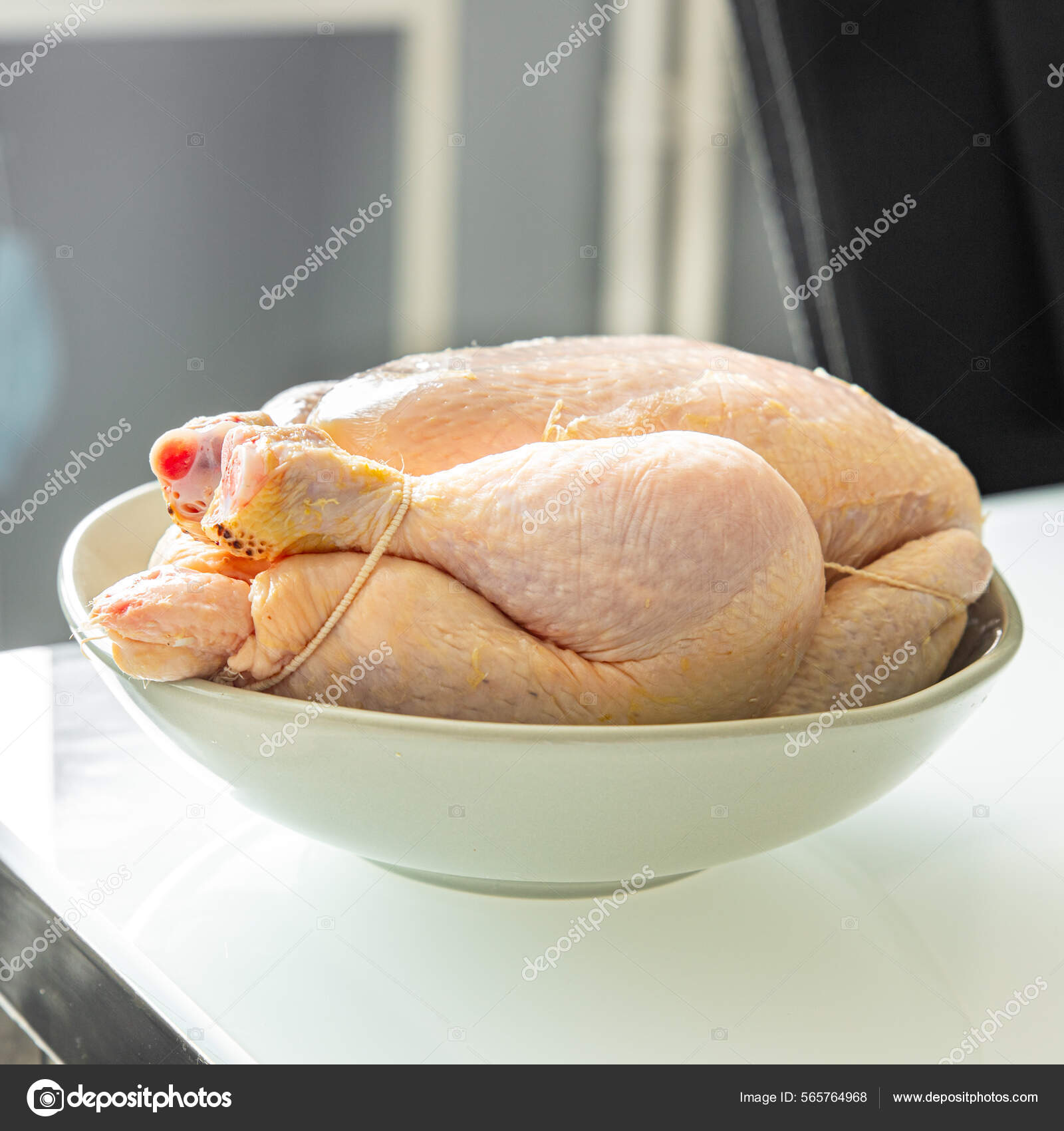 Raw Chicken Meat Whole Poultry Broiler Fresh Healthy Meal Food — Stock ...