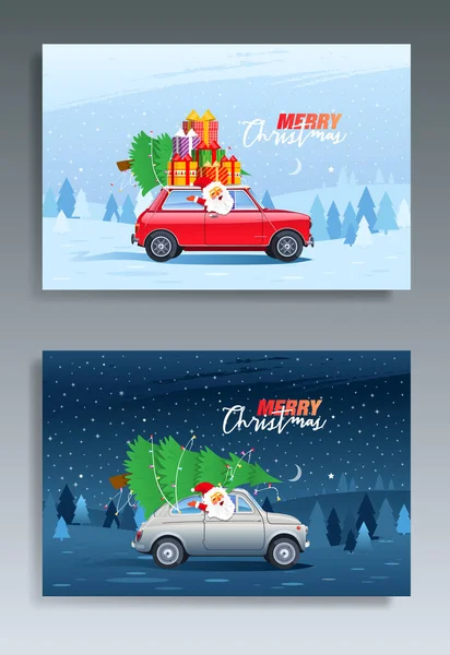 Christmas car banner Stock Photos, Royalty Free Christmas car banner ...