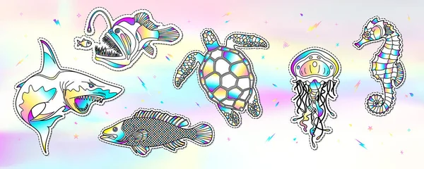 10,844,451 Rainbow sea creatures Vector Images | Depositphotos