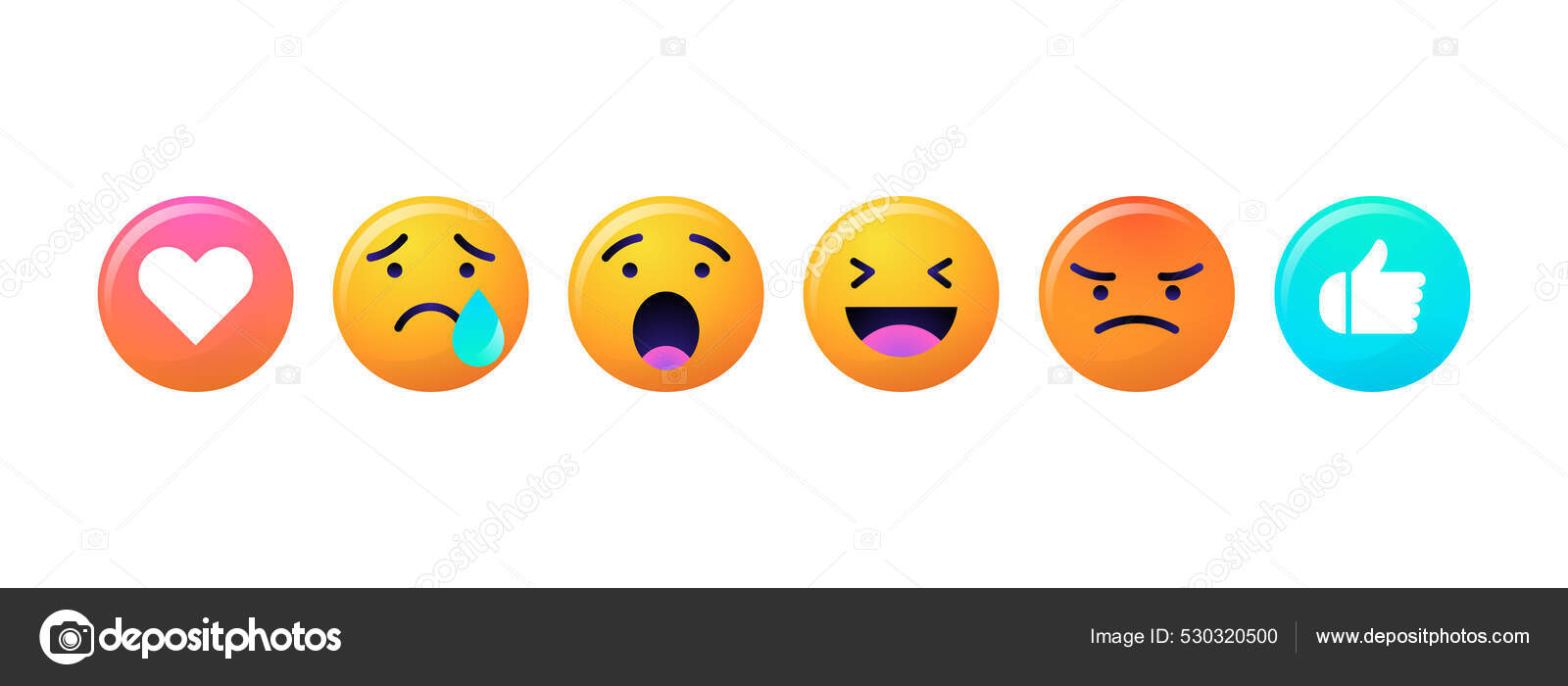 Emoji visage sourire émoticône Vecteur par ©karnoff 530320500