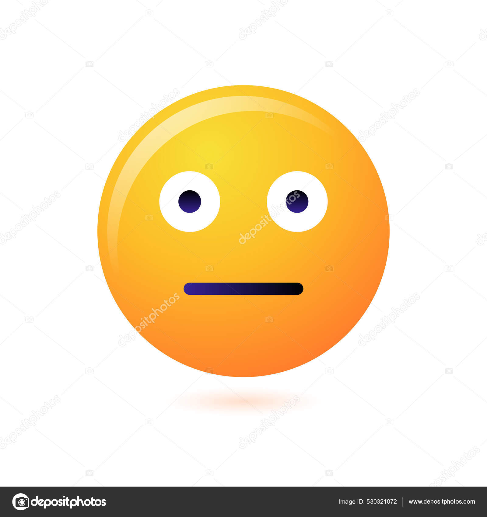 Image vectorielle Visage émoji et sourire émoticône par ©karnoff ...