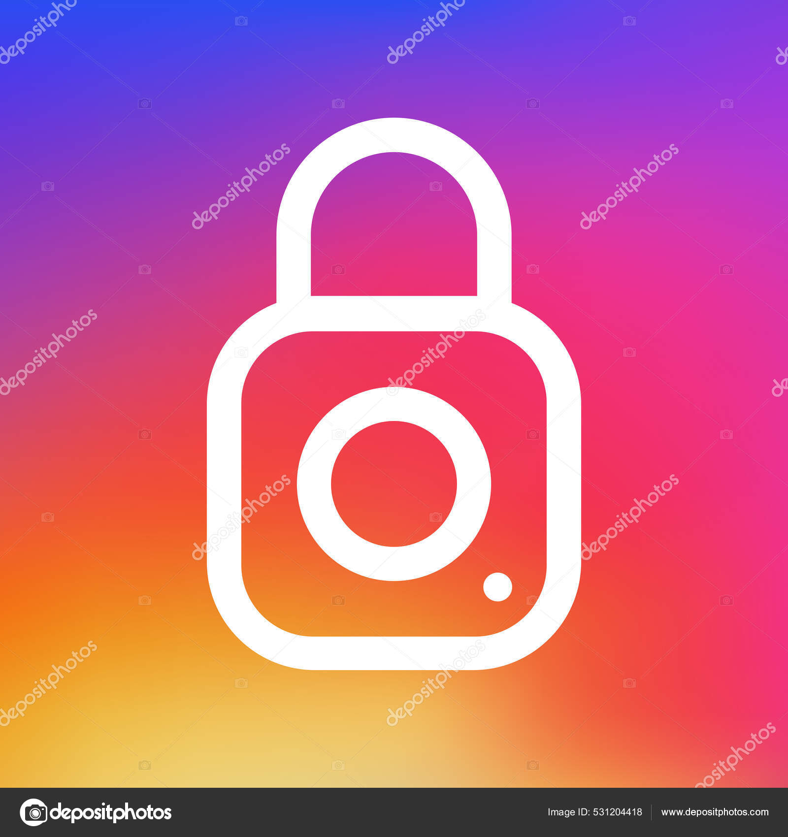 Security and privacy logo Stock Vector by ©karnoff 531204418