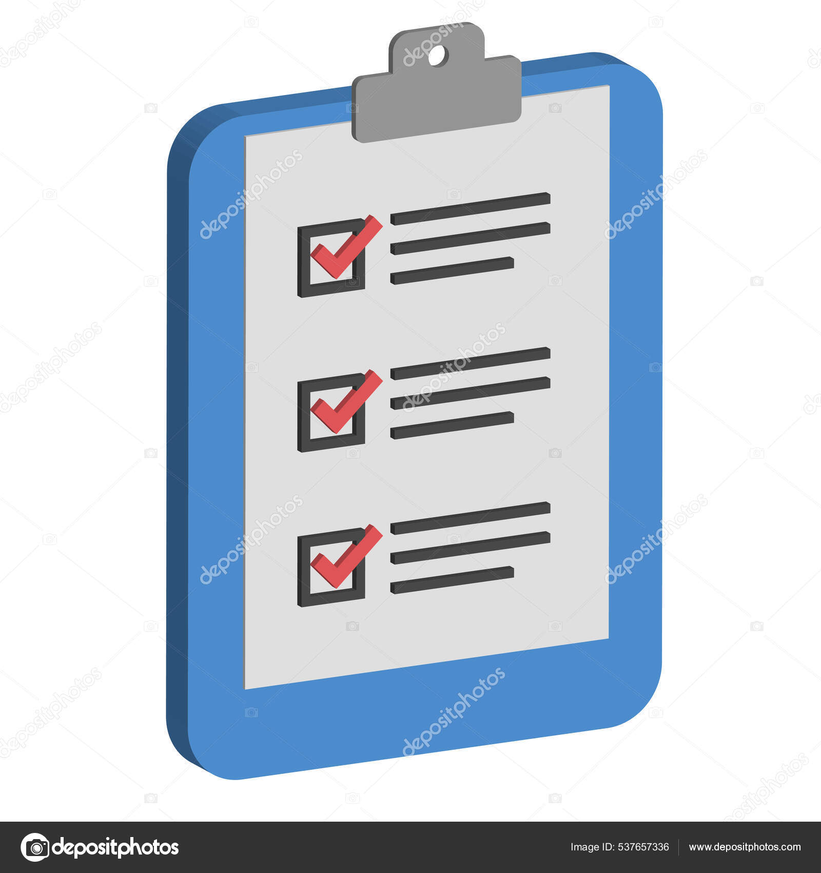 Style Checklist Drawing Simple Icon White Background Stock Vector by ...