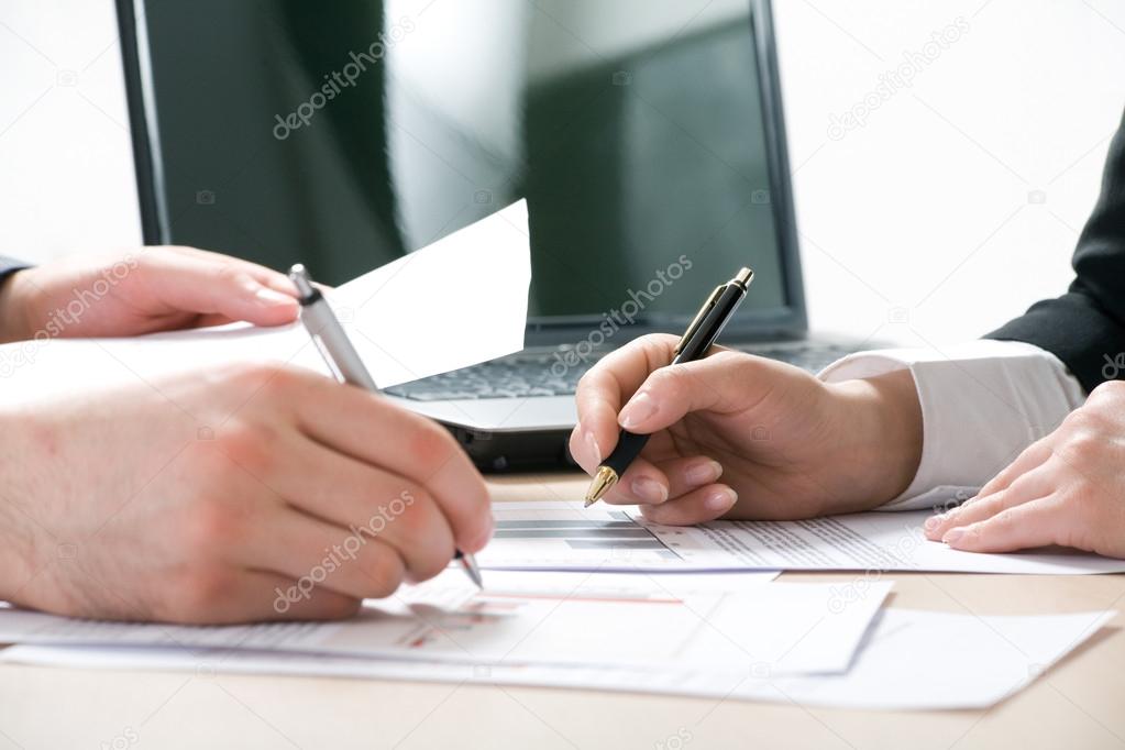 Working business hands Stock Photo by ©chagin 44652683