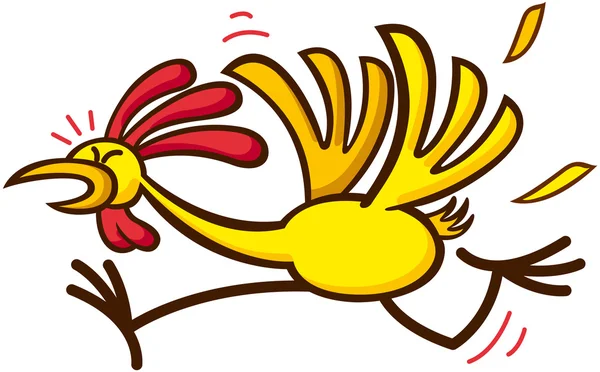 Running chicken Vector Art Stock Images | Depositphotos
