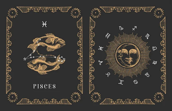 100,000 Pisces zodiac Vector Images | Depositphotos