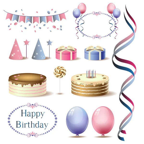 Attribute birthday Vector Art Stock Images | Depositphotos
