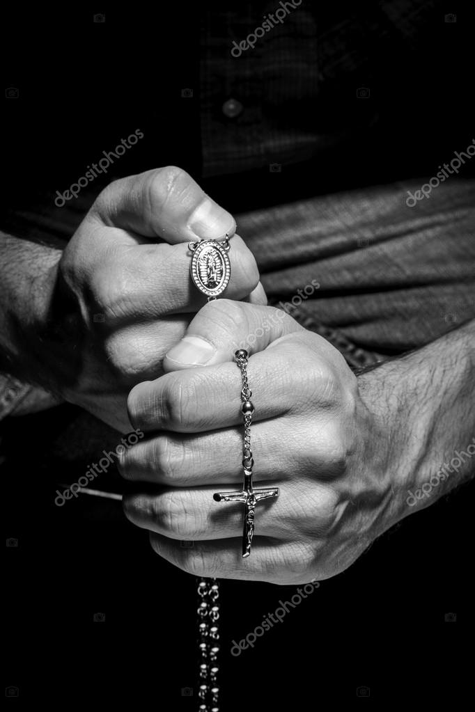 Man praying — Stock Photo © camaralenta #46353703