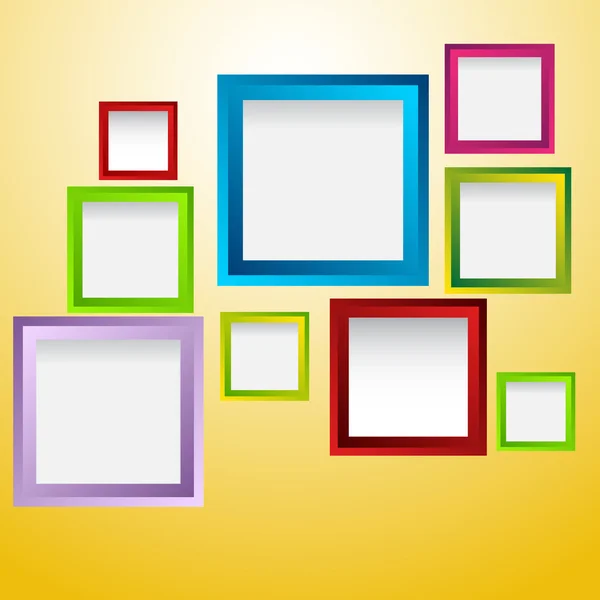 Marcos de colores Imágenes Vectoriales, Gráfico Vectorial de Marcos de ...