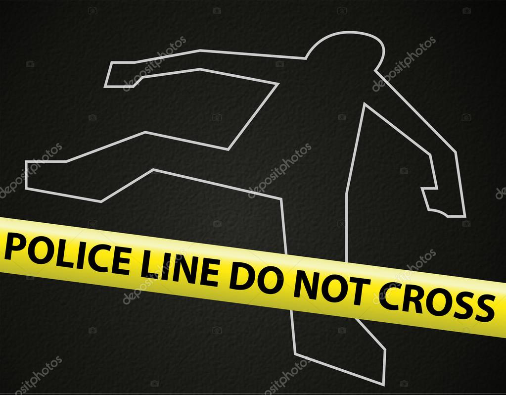 Police line crime scene Stock Vector Image by ©eduardrobert #45907375