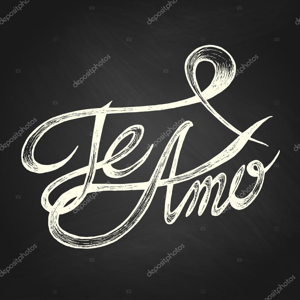 Te Amo (Te amo ) Vector de stock por ©ONiONAstudio 45147633