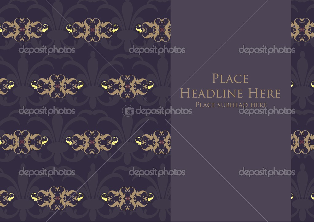 Victorian background Stock Vector by ©nglyeyee 45229731