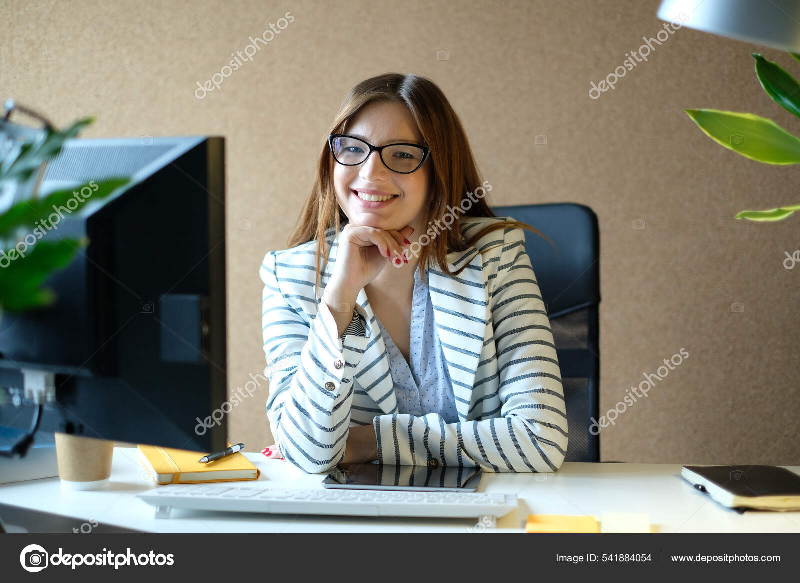 Daily Routine Woman Office Stock Photo by ©racool_studio 541884054