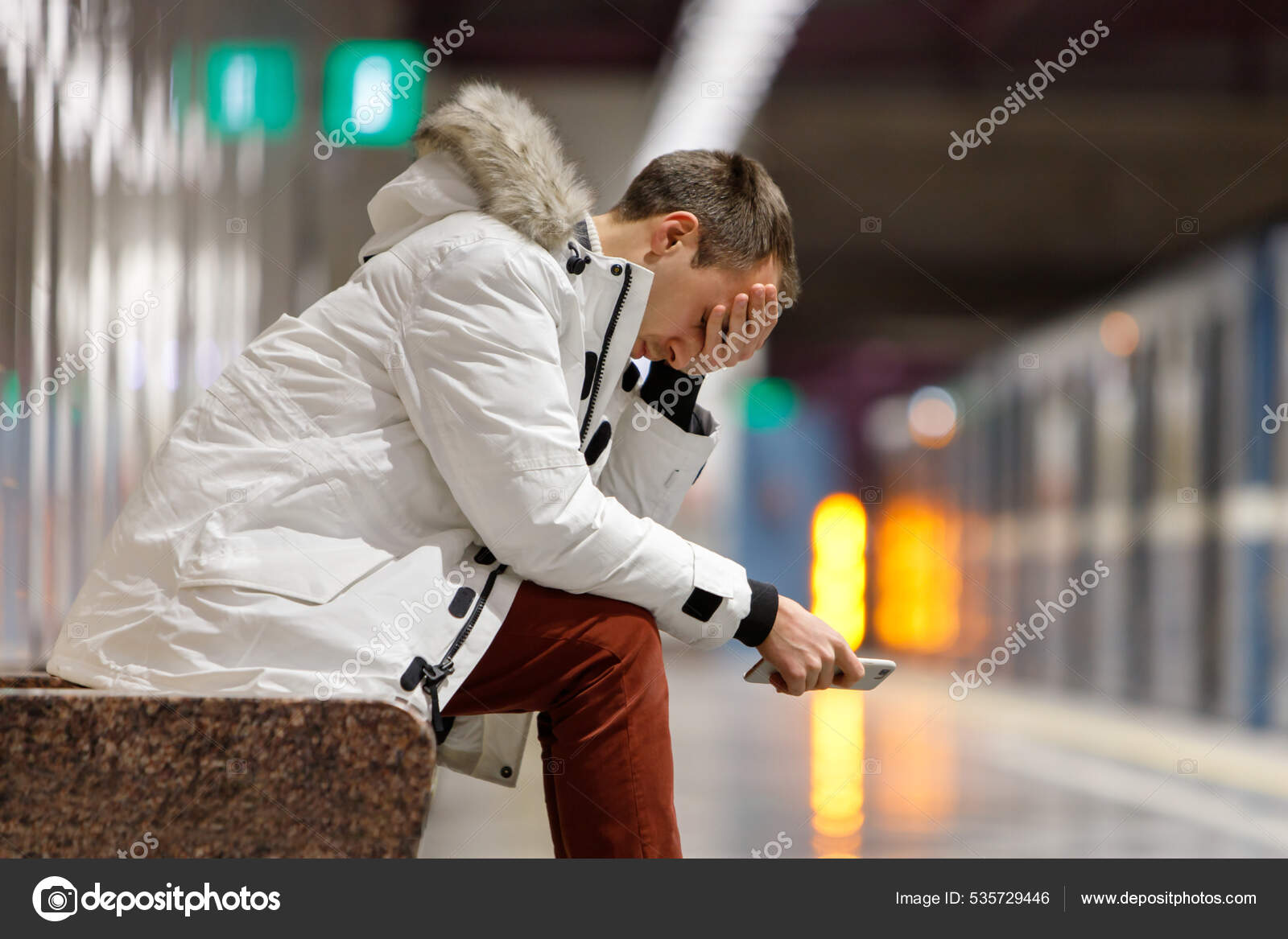 Crying Metro Station