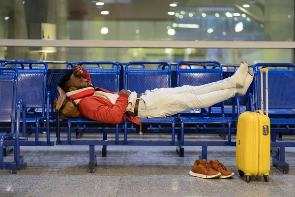 Man sleeping airport Stock Photos, Royalty Free Man sleeping airport ...