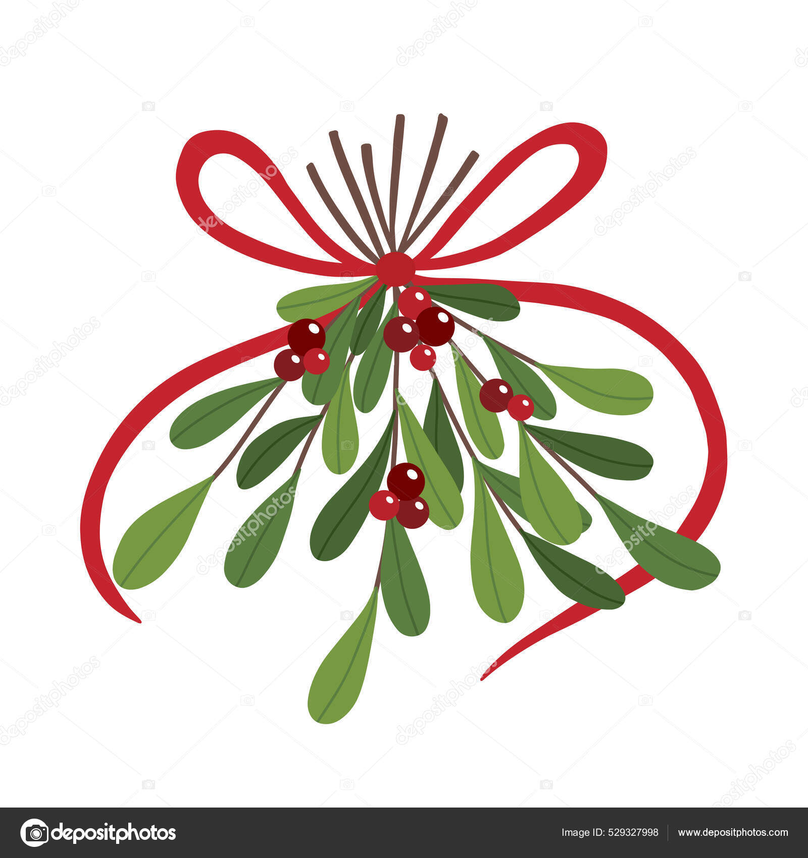 Mistletoe Illustration