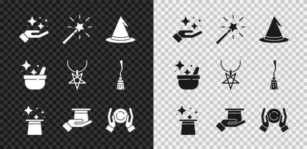 Wizard pictogram imágenes de stock de arte vectorial | Depositphotos