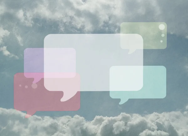 Nuvem de falar de diálogo Stock Photos, Royalty Free Nuvem de falar de ...