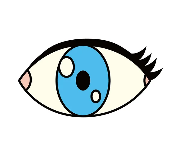 Eyeball Hanging Out Of Socket Cartoon