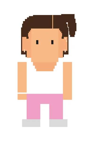 100,000 Pixel girl Vector Images | Depositphotos