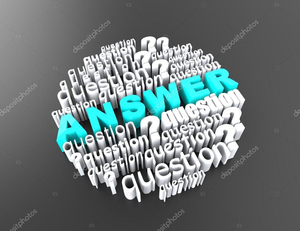 Question and Answers Stock Photo by ©sinemaslow 45665261
