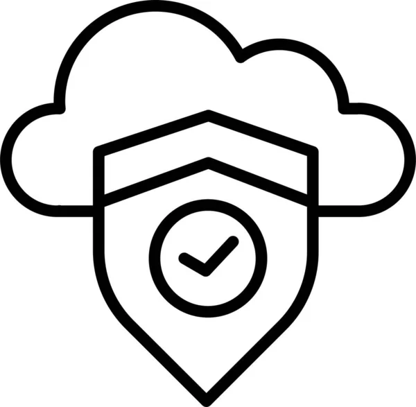 100,000 Cloud checkmark outline icon Vector Images | Depositphotos