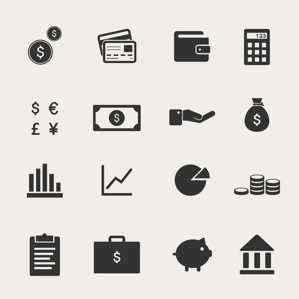 Accounting icons set black — Stock Vector © macrovector #57247295 Accounting icons set black — Stock Vector © macrovector #57247295