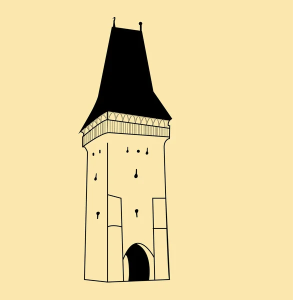 Bran castle vector ilustración ภาพเวกเตอร์สต็อก Bran castle vector ...