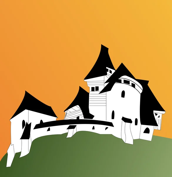 Castillo de rapperswil imágenes de stock de arte vectorial | Depositphotos