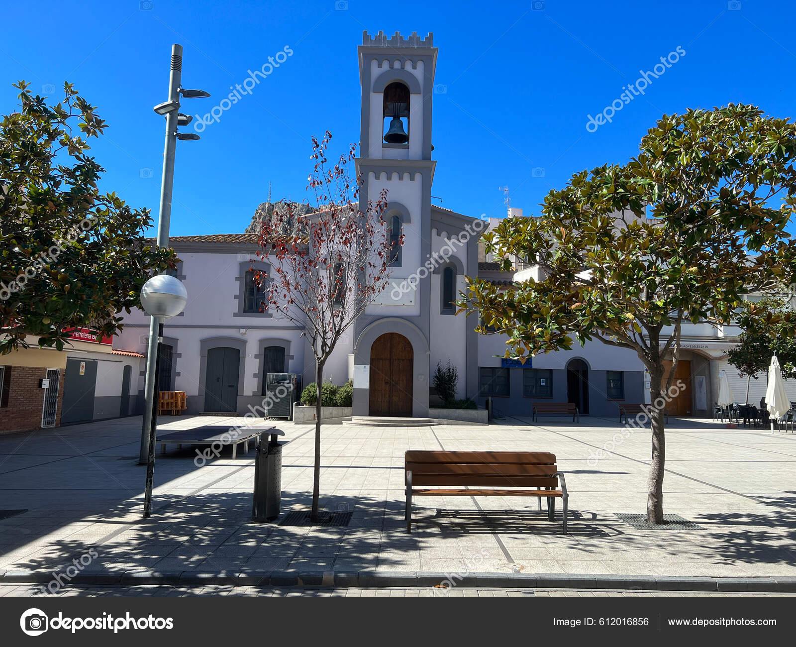Church Town L'estartit Costa Brava Spain — Stock Photo © TravelTelly ...