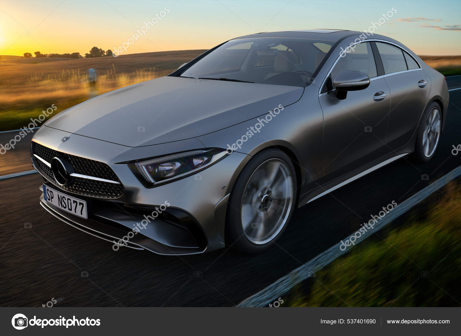 Latest 3Rd Generation Mercedes Benz Cls — Stock Editorial Photo ...