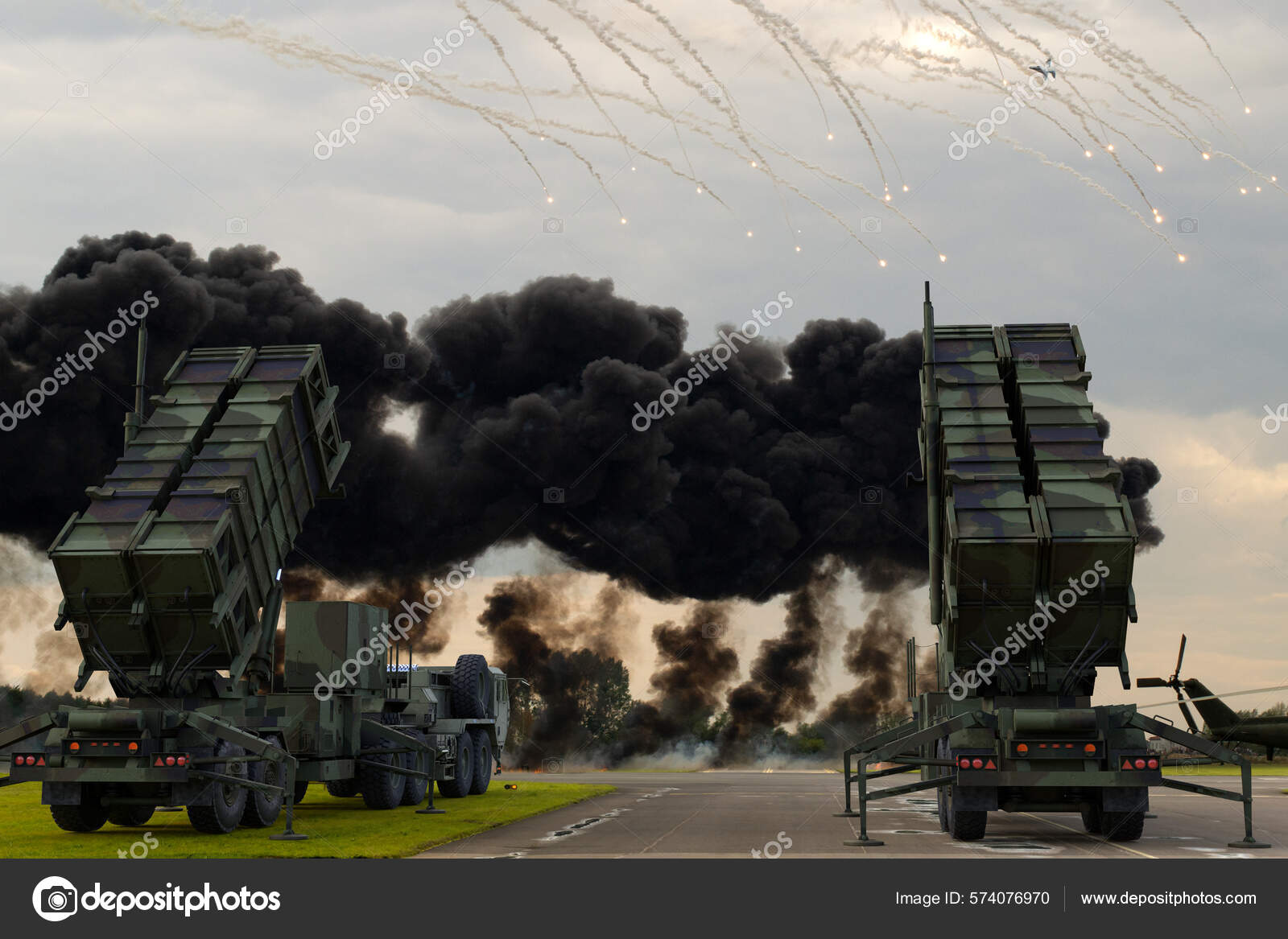 Mim 104 Patriot American Surface Air Missile System Developed Raytheon ...