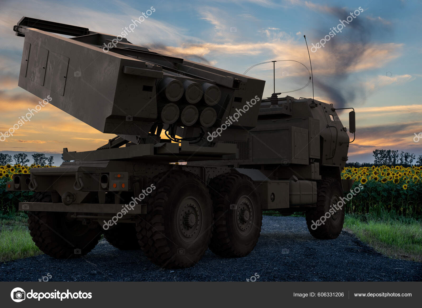 Lockheed Martin M142 High Mobility Artillery Rocket System Himars ...