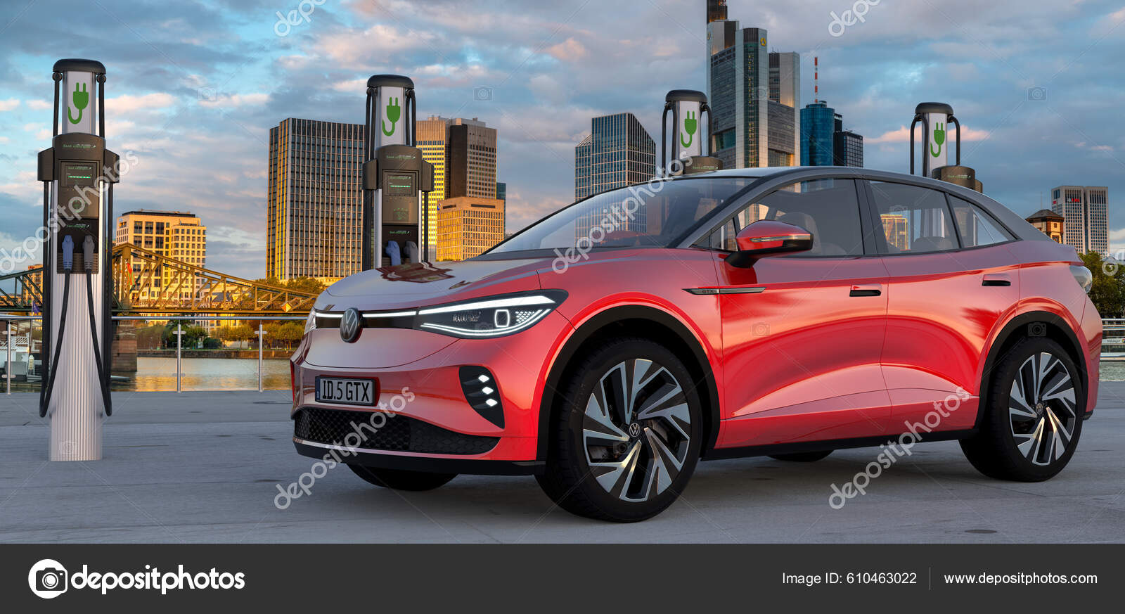 Gtx All Electric Volkswagen Dual Motor Drive – Stock Editorial Photo ...