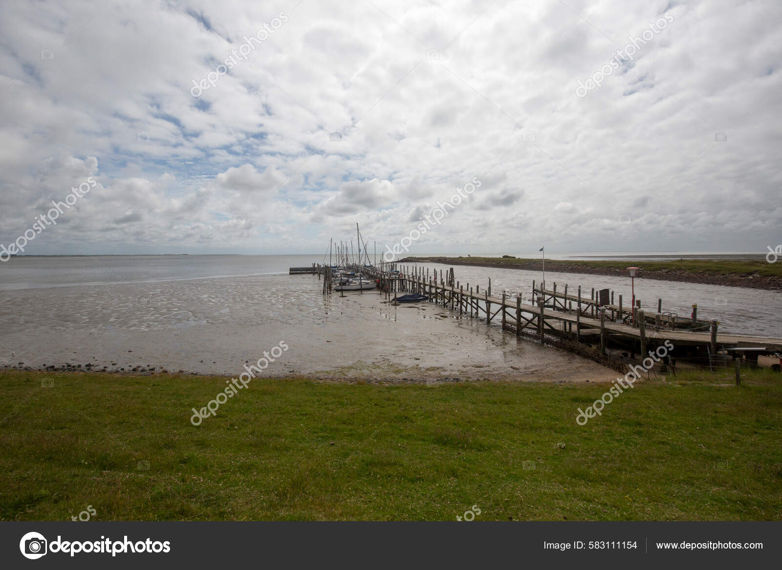 Sylt View Former Aircraft Landing Start Water Sylt Germany 2022 — Stock ...
