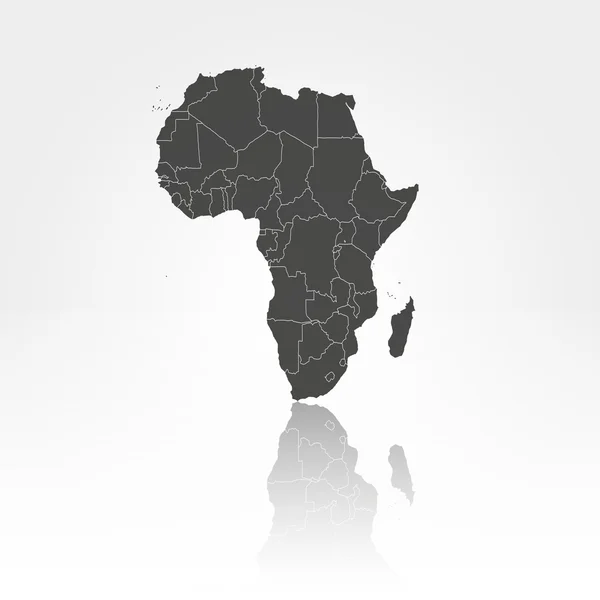 Africa map background Stock Vector by ©raevsky 45438181