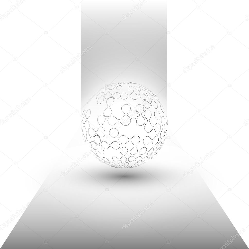 Transparent sphere background Stock Vector Image by ©raevsky #45437499