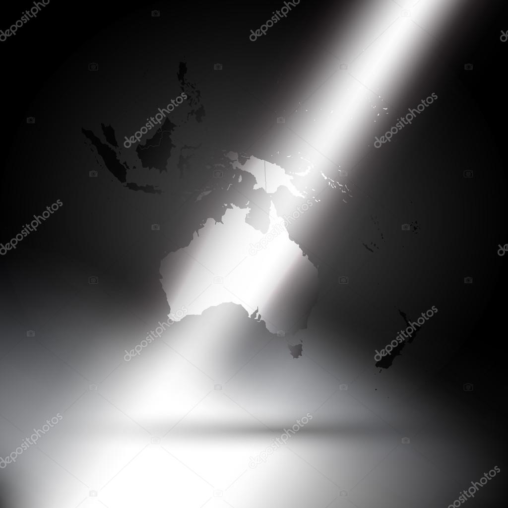 Australia map Stock Vector by ©raevsky 45466439