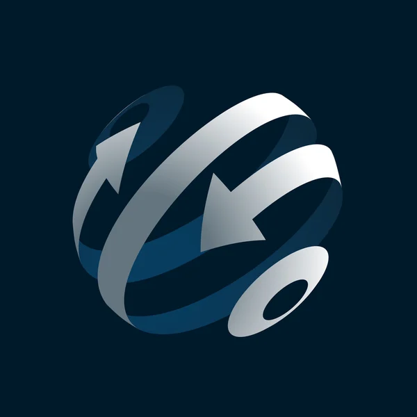 14,291,045 Globe arrow logo Vector Images | Depositphotos