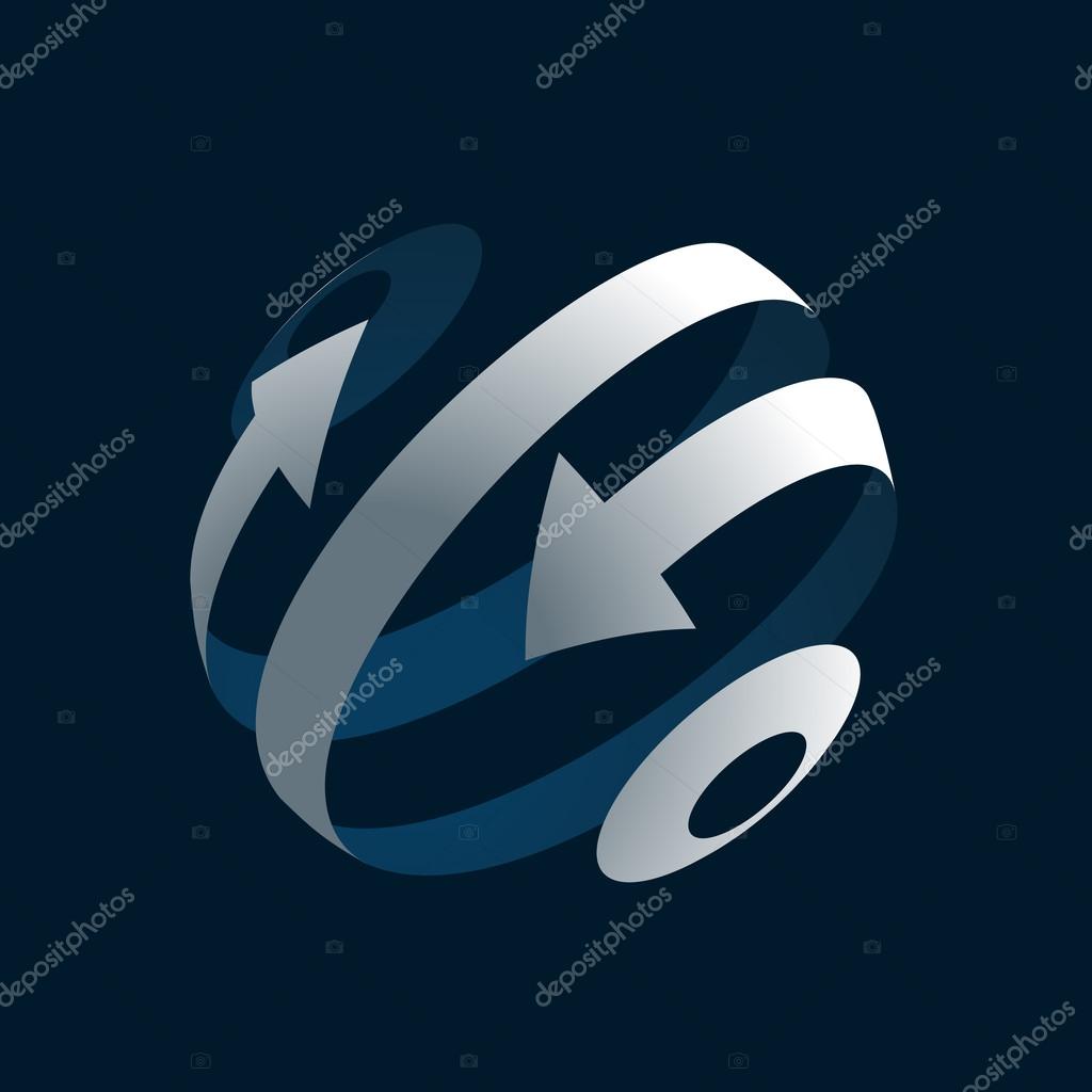 Sphere Logo Stock Vector by ©microstockmilan 46239731