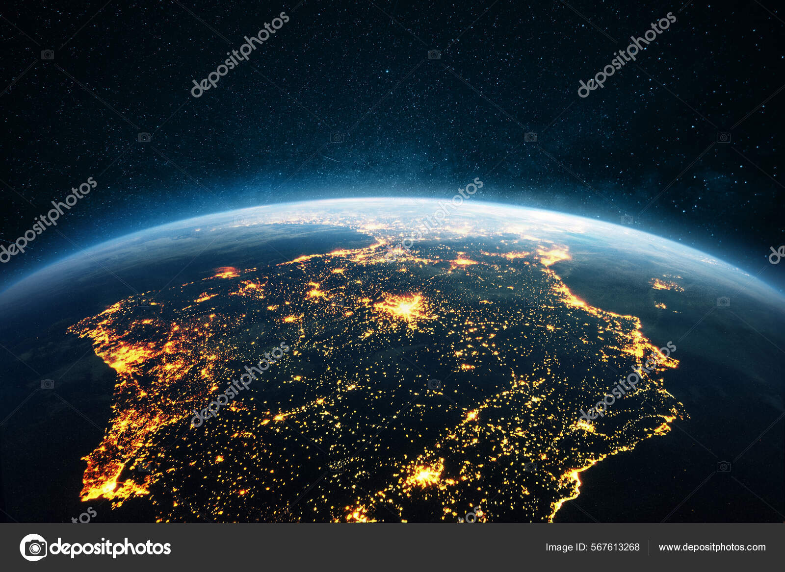 Nasa Earth Lights
